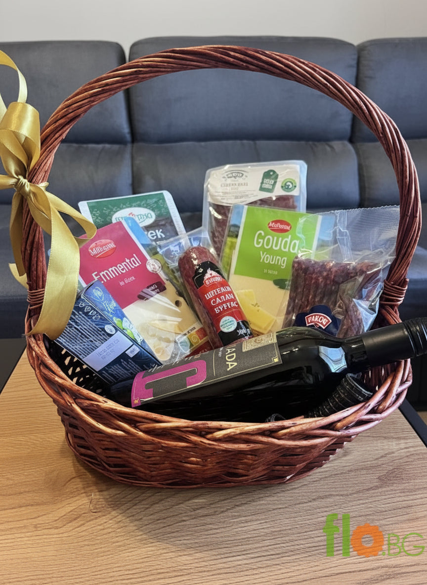 WINE AND APPETIZER BASKET – flo.bg